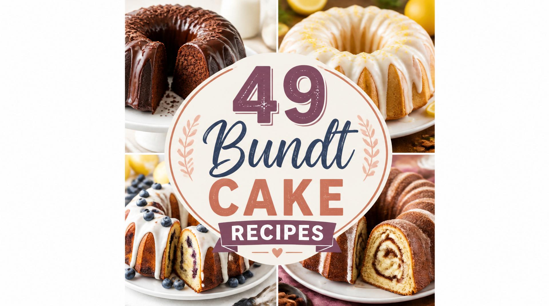 49 Bundt Cake Recipes - Happy Muncher