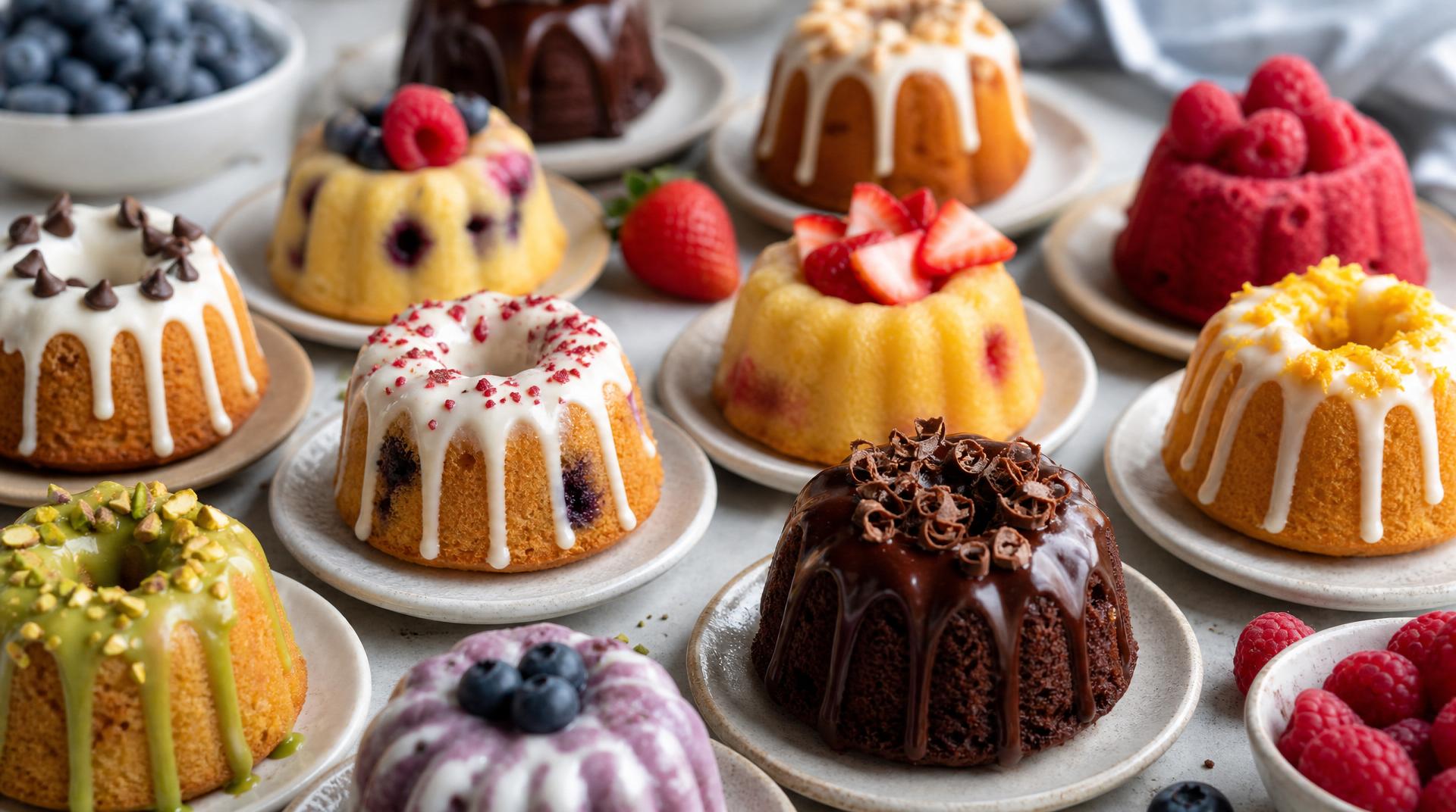 35 Mini Bundt Cake Recipes - Happy Muncher