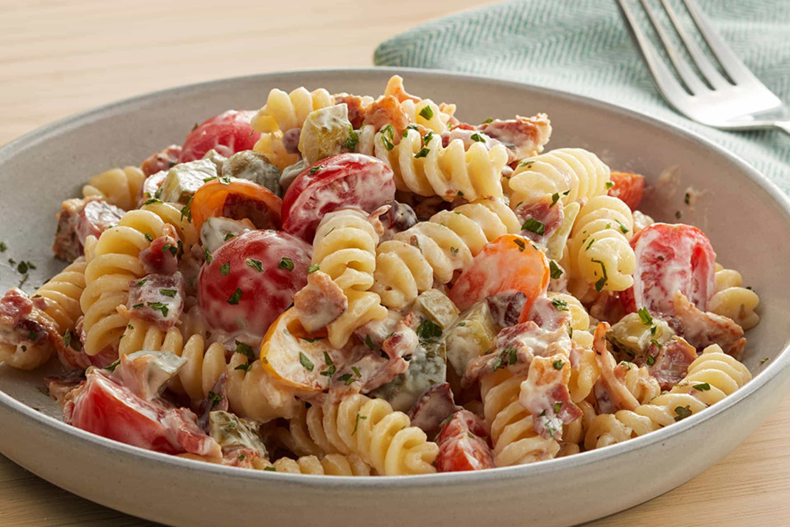 35 Ranch Pasta Salad Recipes - Happy Muncher
